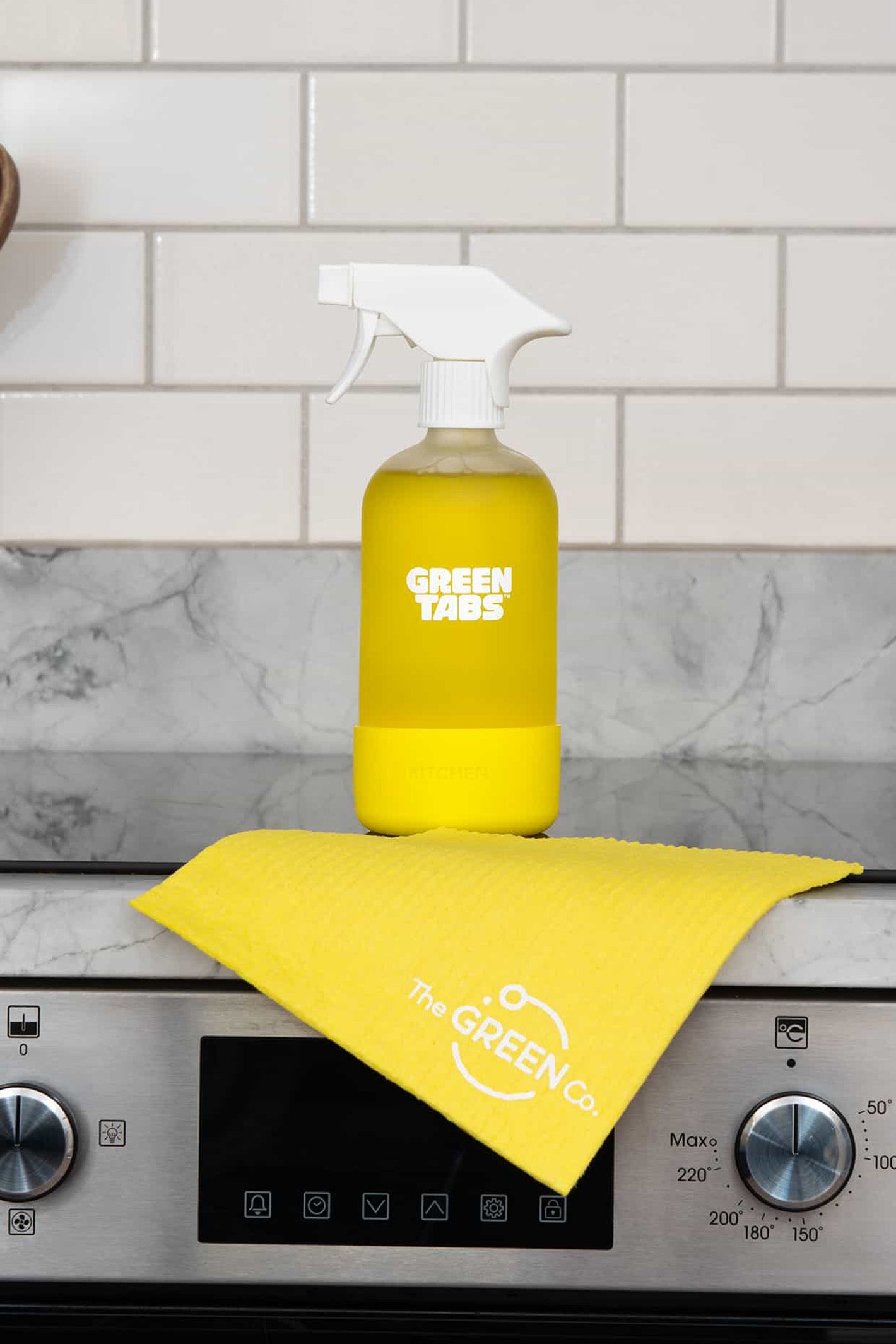 The Green Co GreenTabs™ Kitchen Cleaning Spray Degreaser Starter Kit ...
