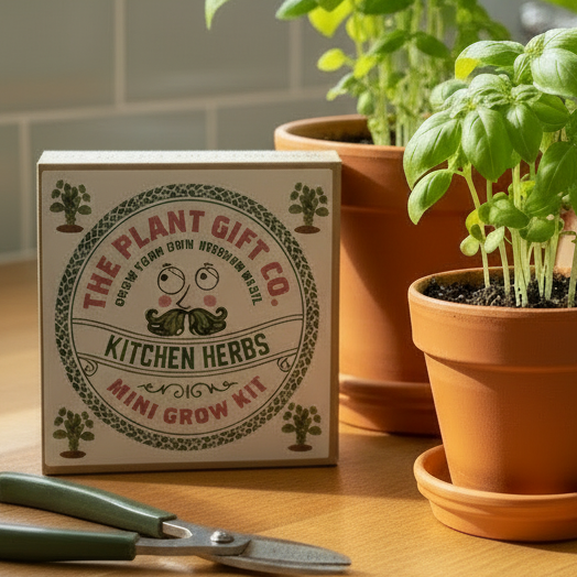 The Plant Gift Company Grow Your Own Basil Eco Mini Grow Kit – Norman ...
